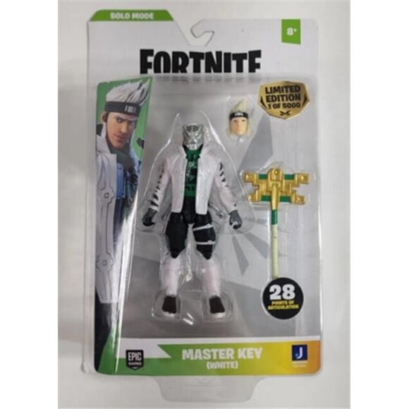Toys | Fortnite Master Key White Solo Mode New Limited Edition 1 Of 500 ...